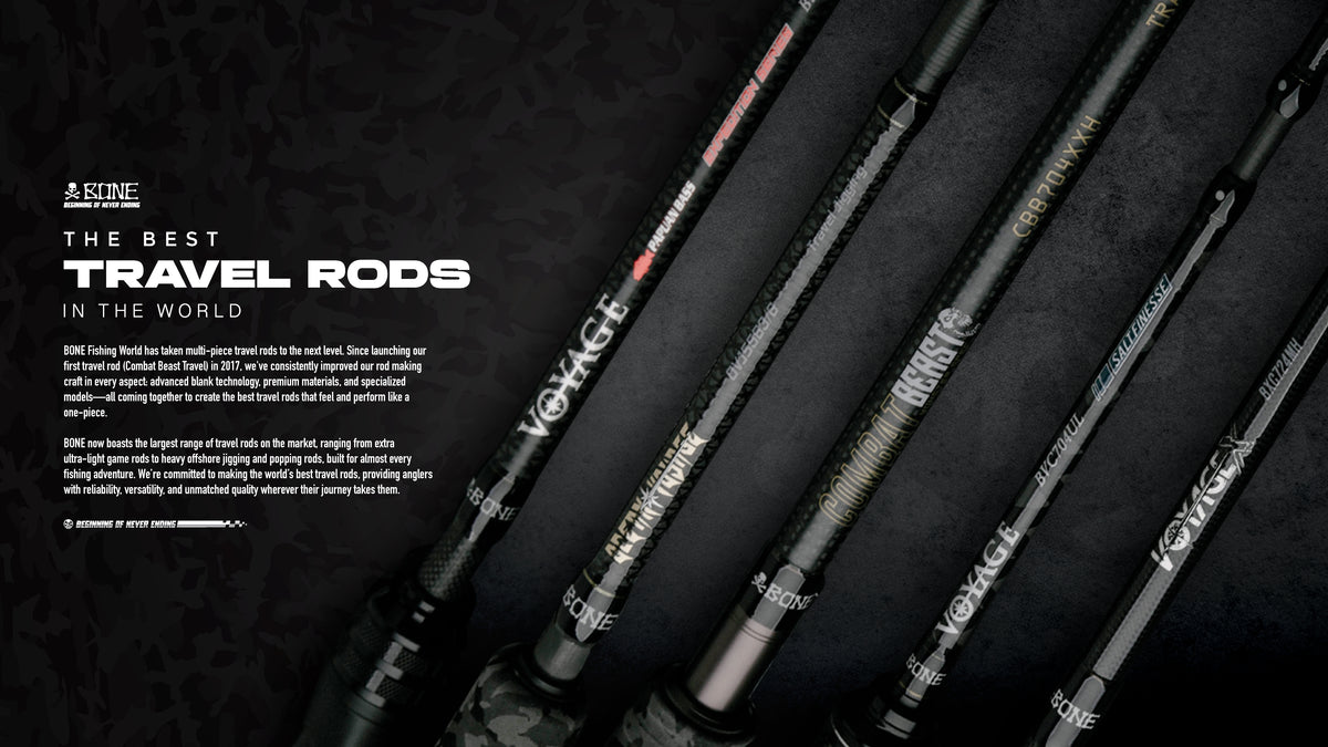BONE Fishing World: THE BEST TRAVEL RODS IN THE WORLD
