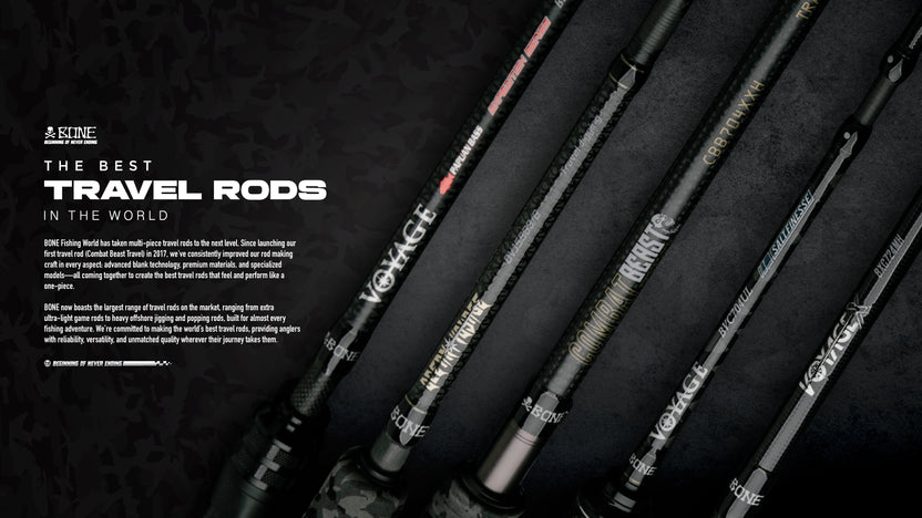 BONE Fishing World: THE BEST TRAVEL RODS IN THE WORLD