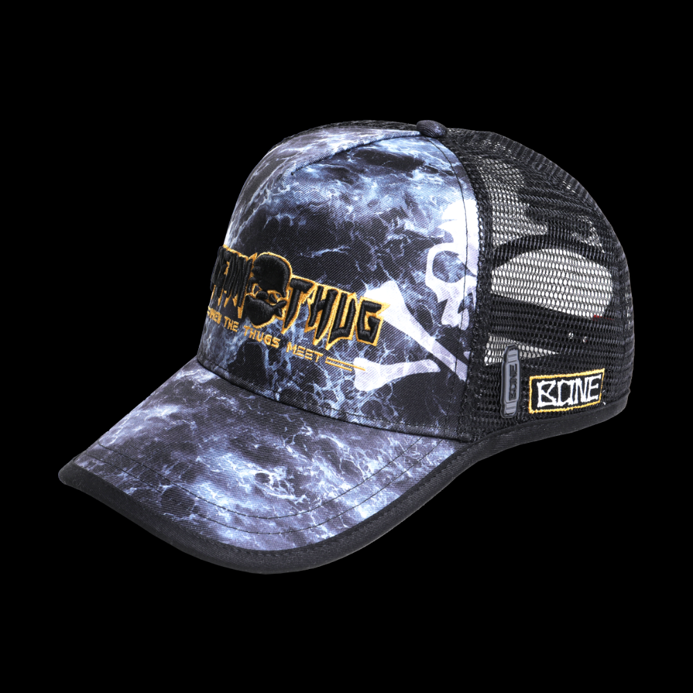 APPAREL BONE OCEAN THUG MESH CAP – BONE Fishing World